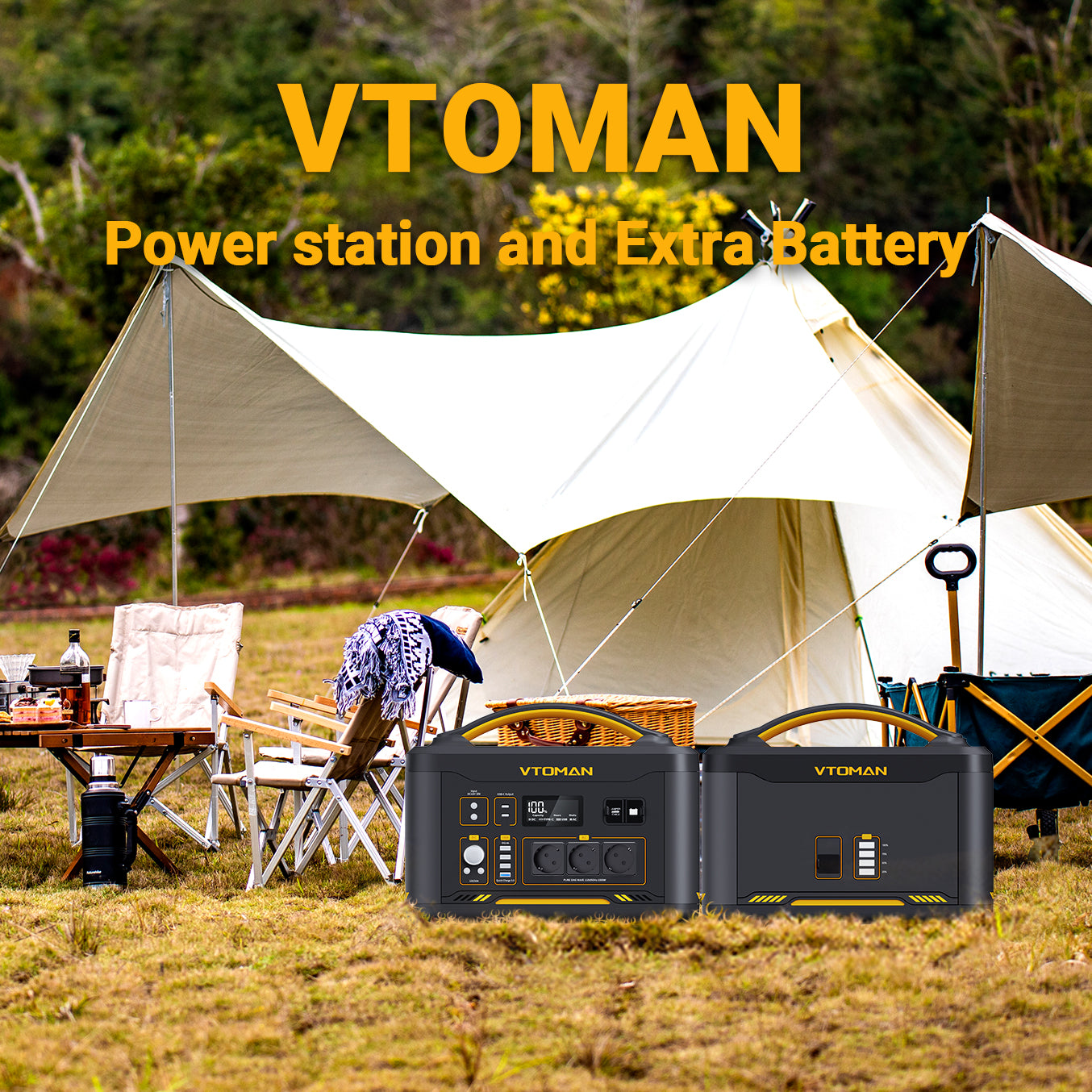Why do more and more people choose portable power stations? – UK.VTOMAN