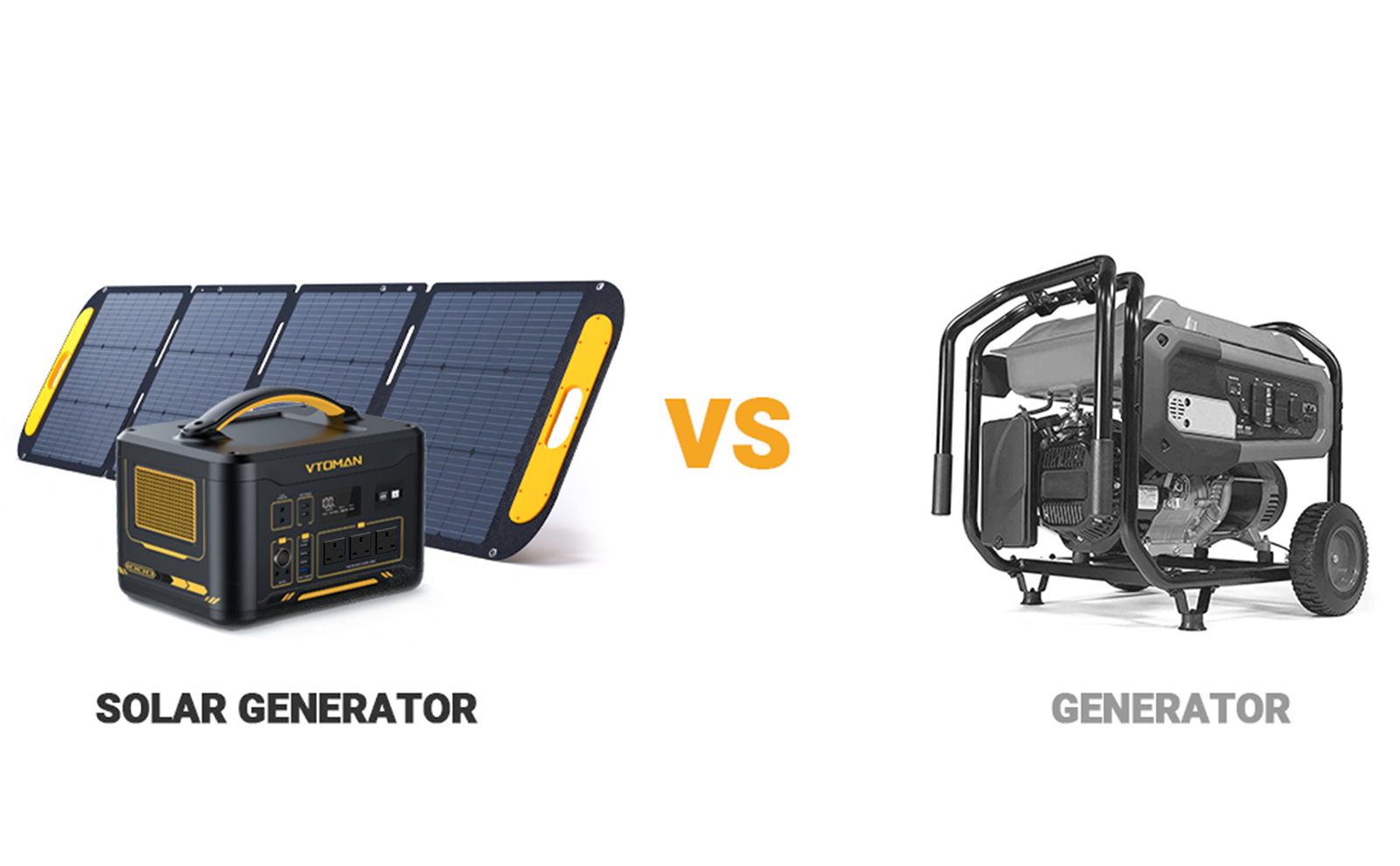 Battery Backup vs. Gas Generator: Which Is Right for You? – UK.VTOMAN